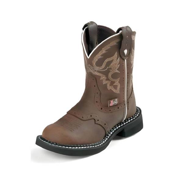 Justin Boots | Shoes | New Justin Kids Leather Ankle Boot 2d Width In ...